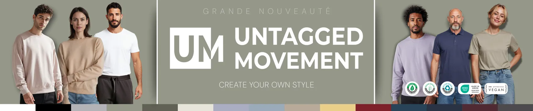 Untagged Movement | New Wave France, le spécialiste en vêtements de confort